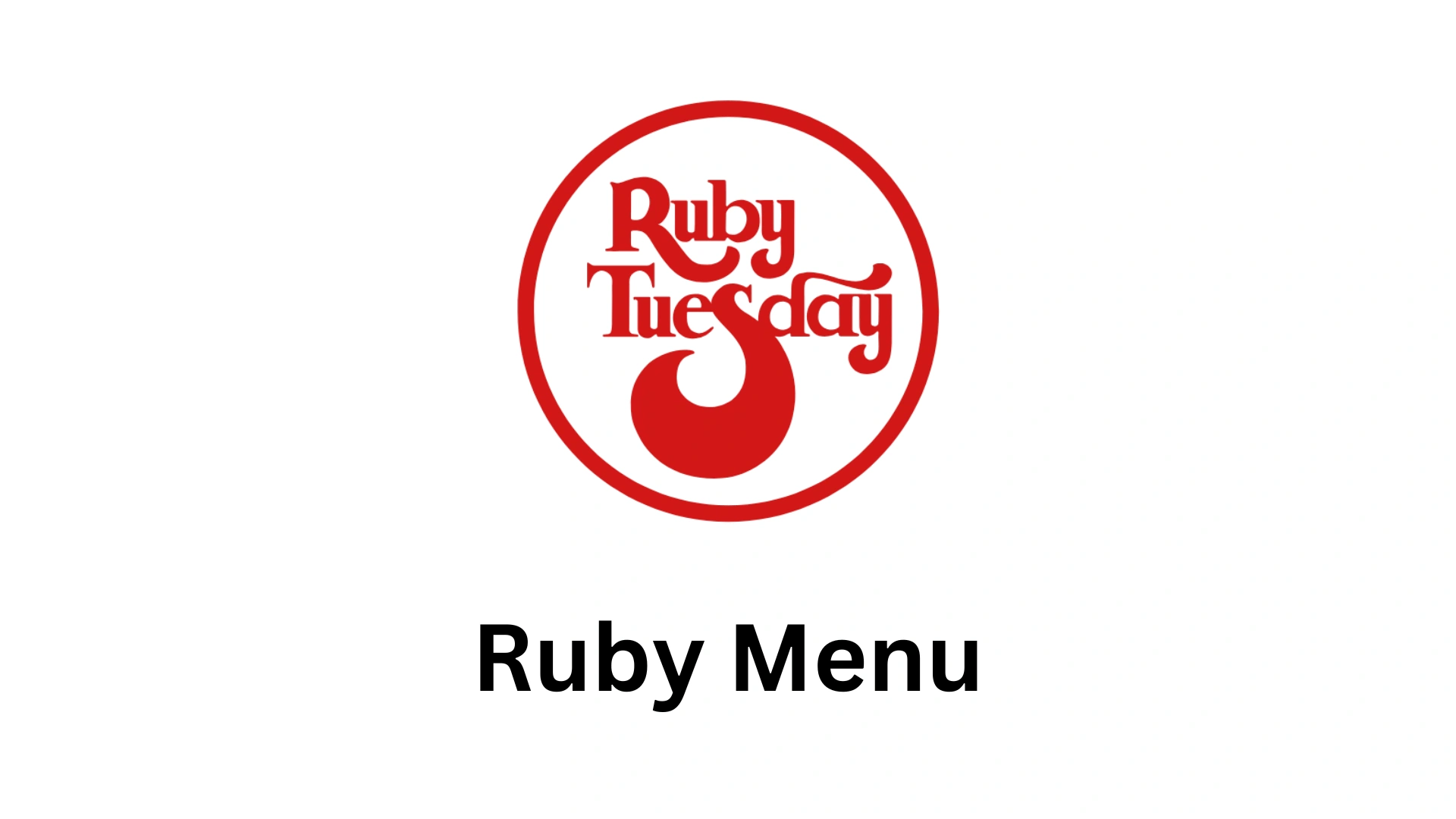 Check the latest Ruby Tuesday Menu With Prices of 2026